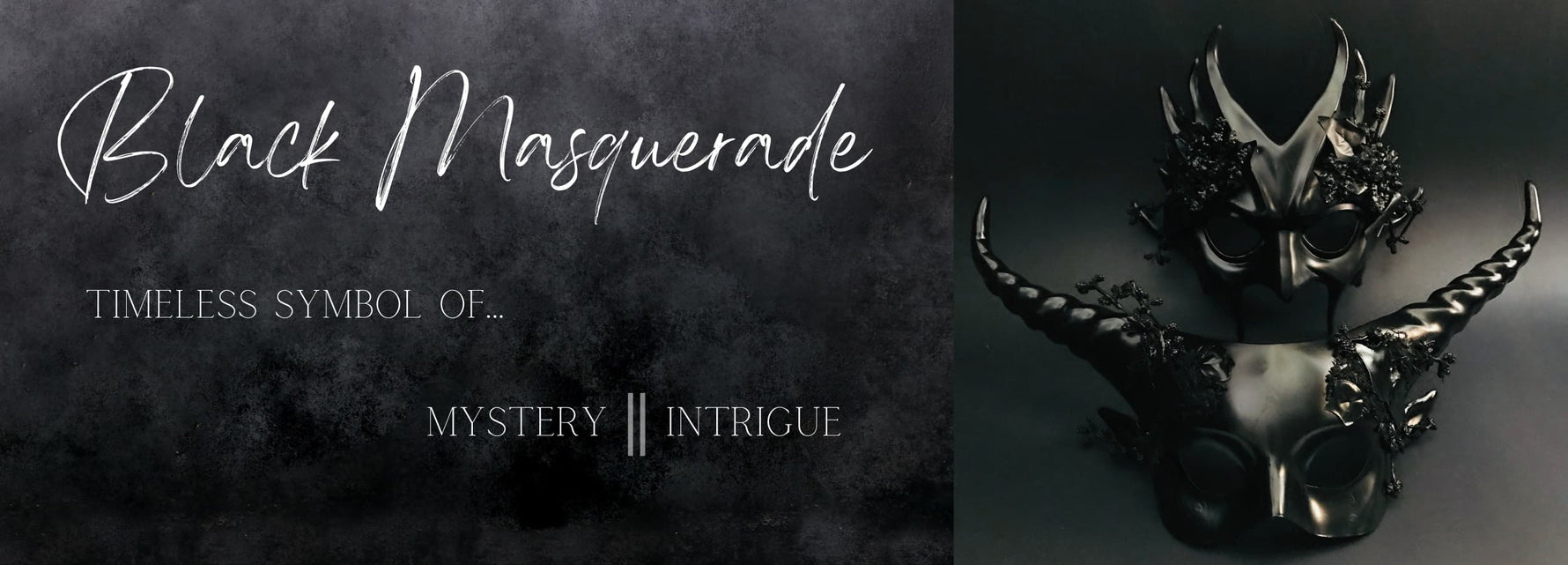 Black Masquerade Masks - Elegant Black & Venetian Party Masks ...