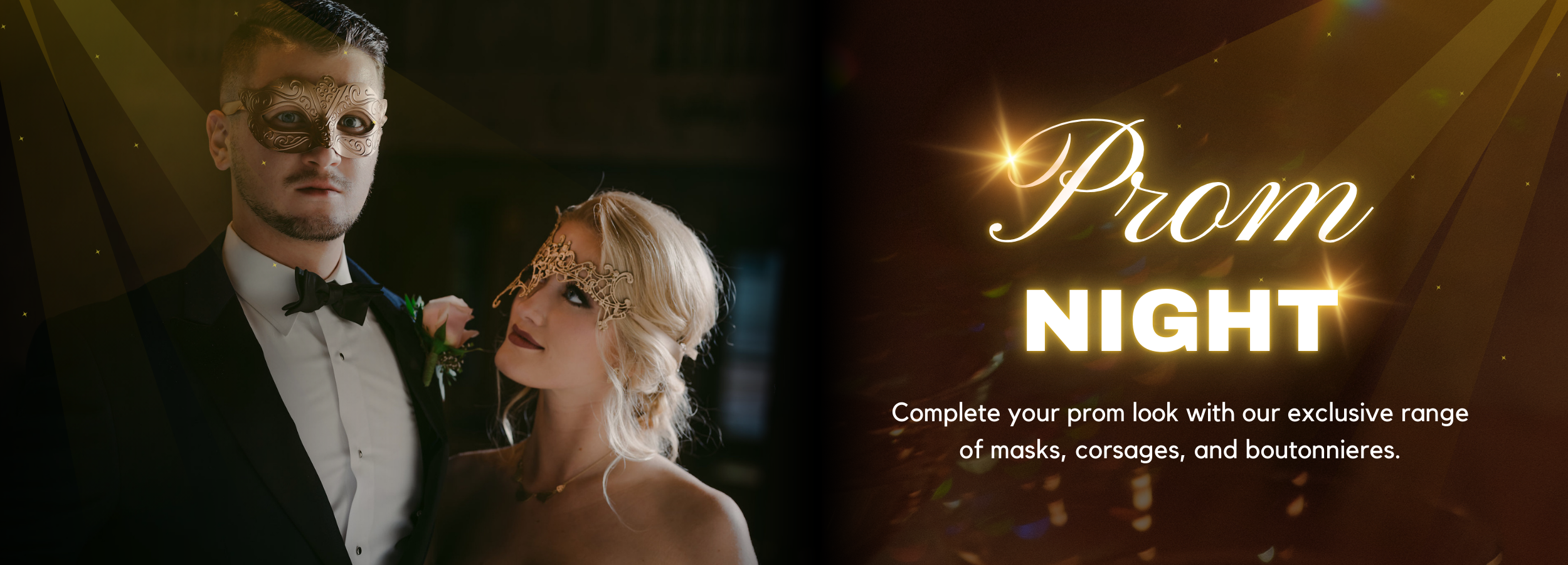 Prom Masquerade Masks - Elegant & Trendy Masks for Prom Night ...