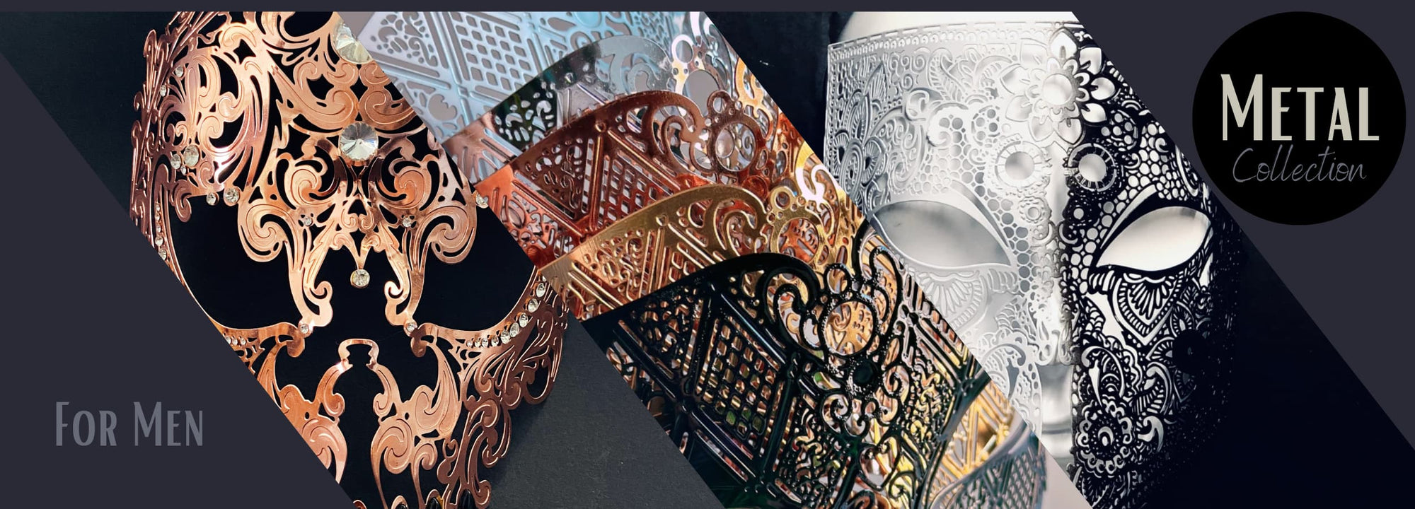 Exquisite Men's Metal Masquerade Masks for Sale – Masquerade Store