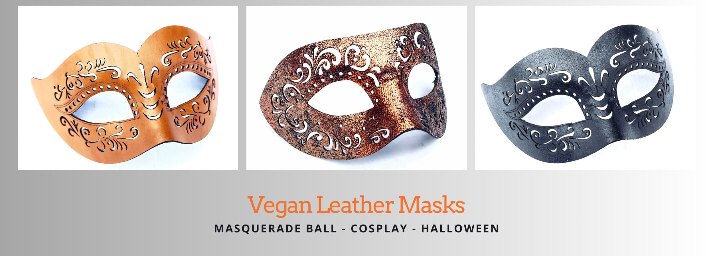 Men's Leather Masks | Handcrafted for Elegance – Masquerade Store