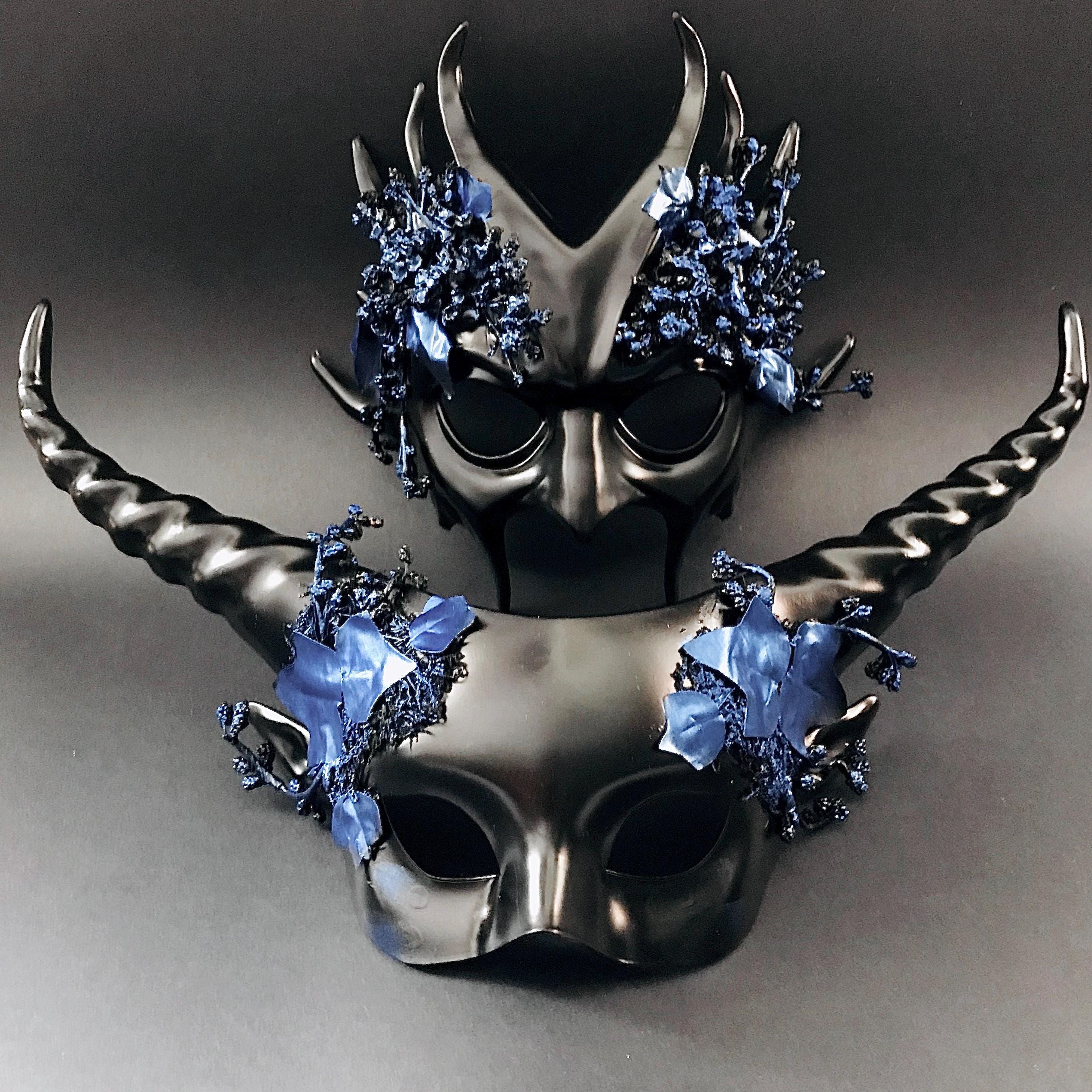 Fairy Tale Masquerade Ball Masks for Couples Goblin and Goblet ...