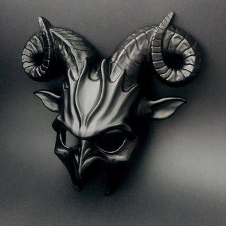 Baphomet Horned Masquerade Mask - Masquerade Store