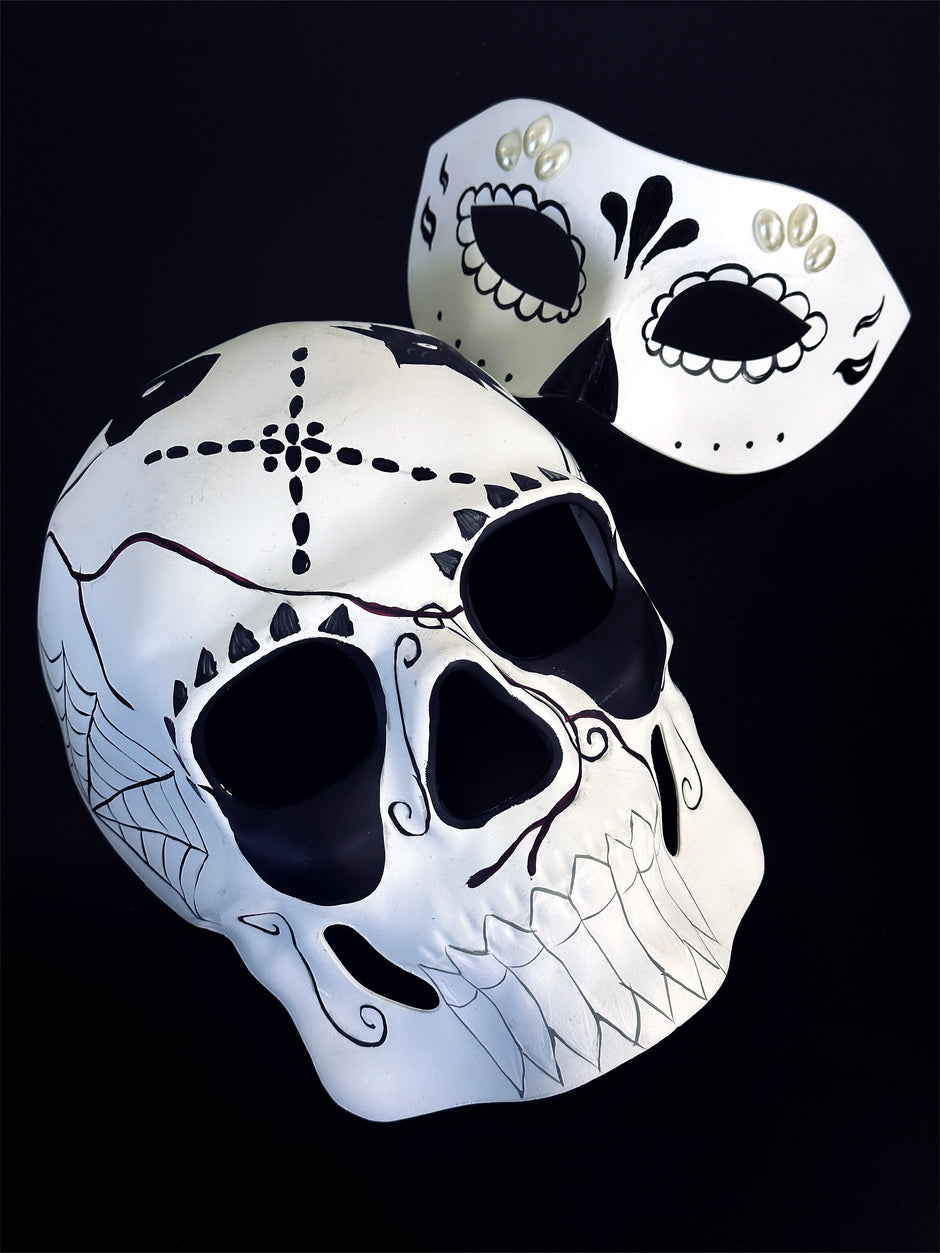 Dia de los Muertos Masks & Day of the Dead Masks for Sale – Masquerade ...