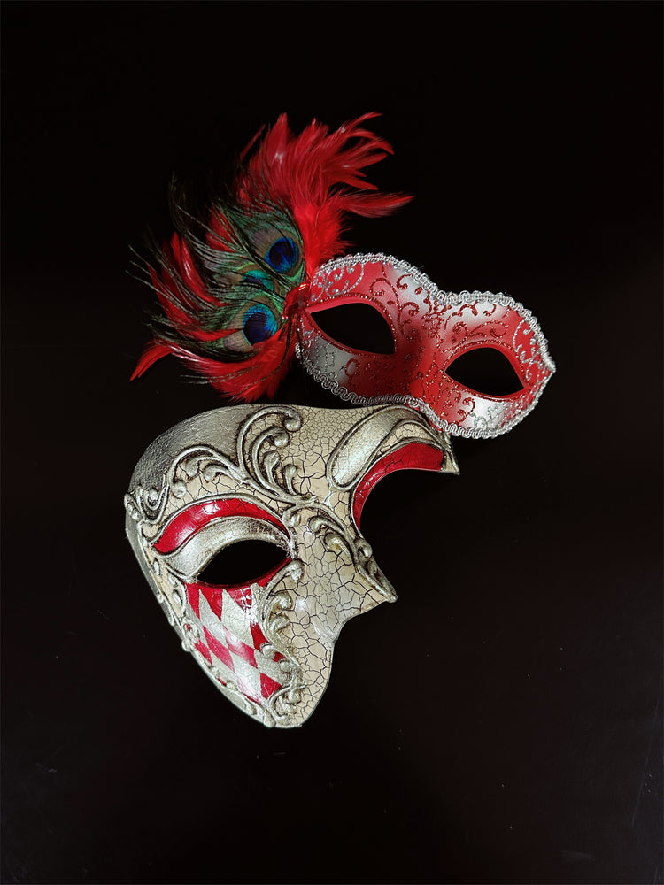 Red Masquerade Masks: Captivating Elegance | Masquerade Store