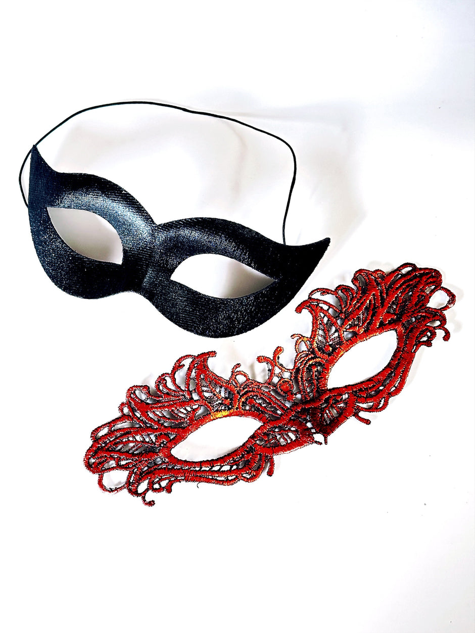 Red Masquerade Masks: Captivating Elegance | Masquerade Store