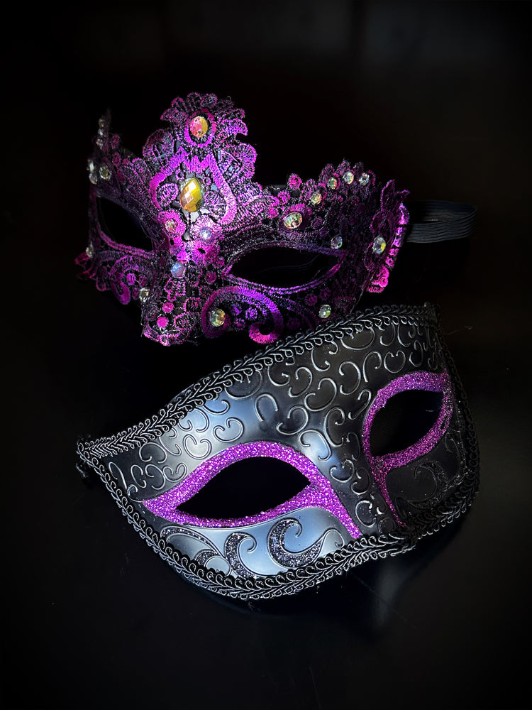 Shop Purple Masquerade Masks for Elegance – Masquerade Store
