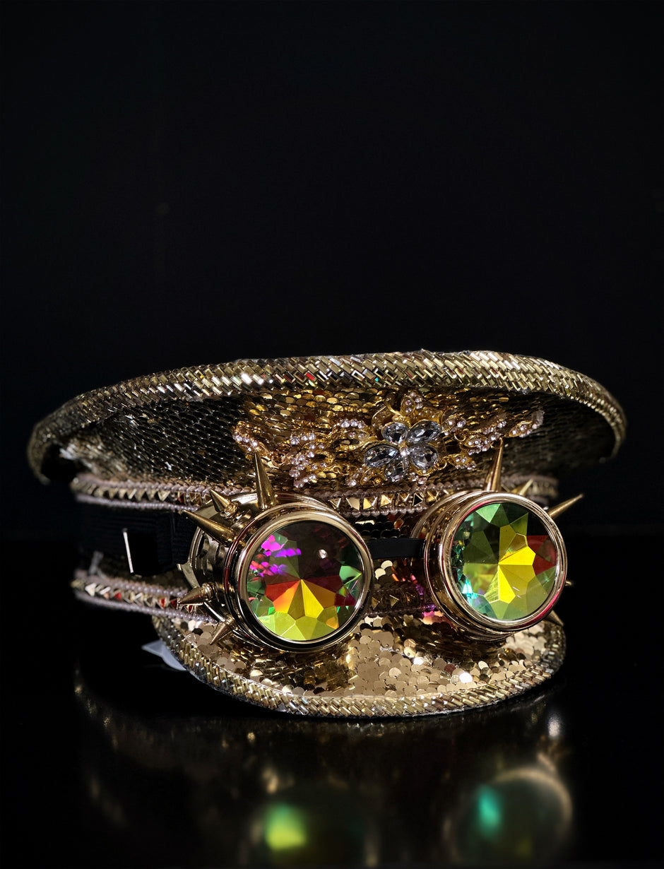 Sequin Captain Hats for Festivals, Brides & Raves | Free Shipping ...