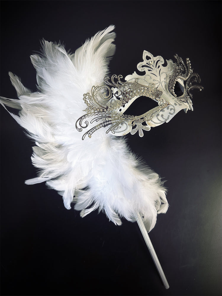 Masquerade Masks on a Stick for Women | Stylish Handheld Masks ...