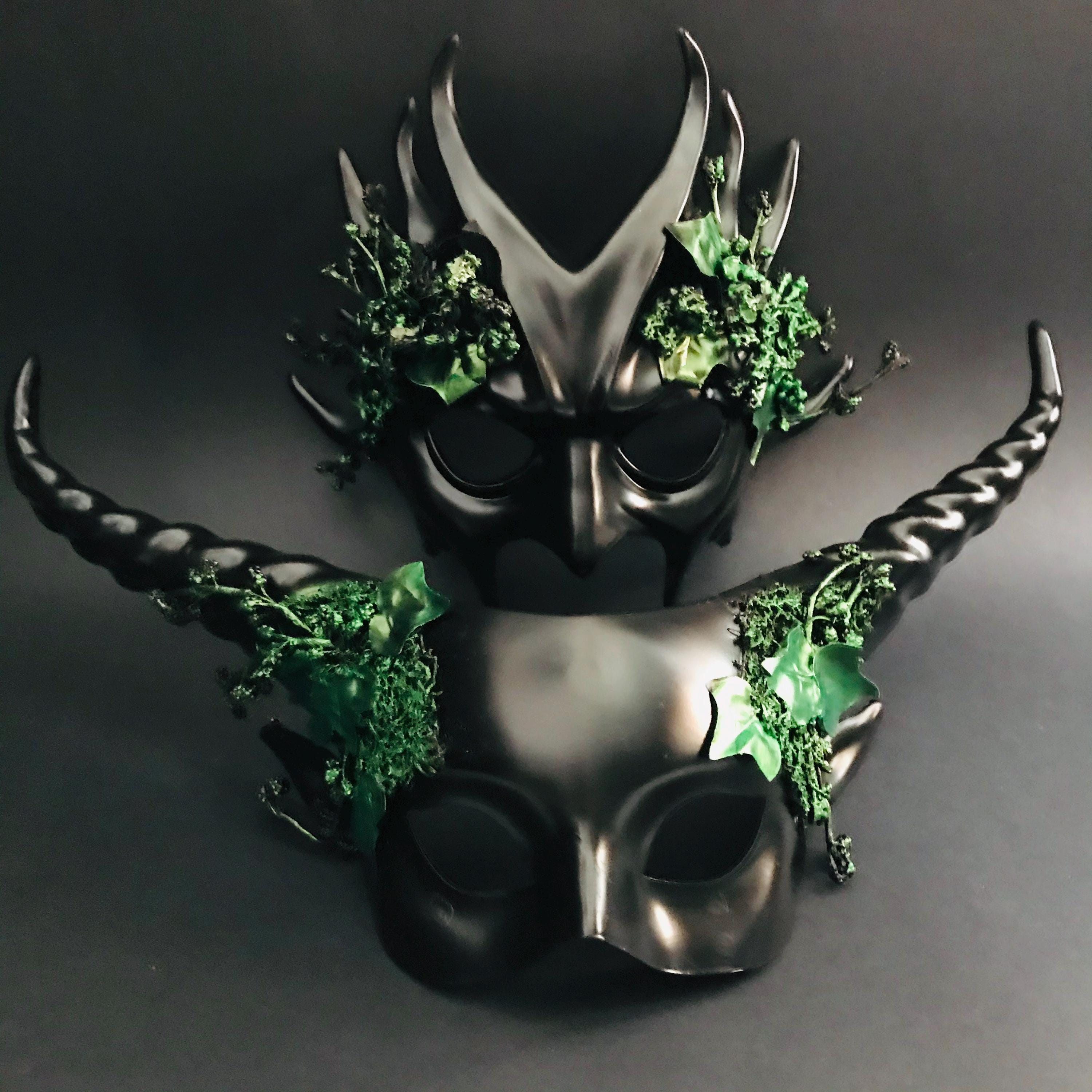 Fairy Tale Masquerade Ball Masks for Couples Goblin and Goblet ...